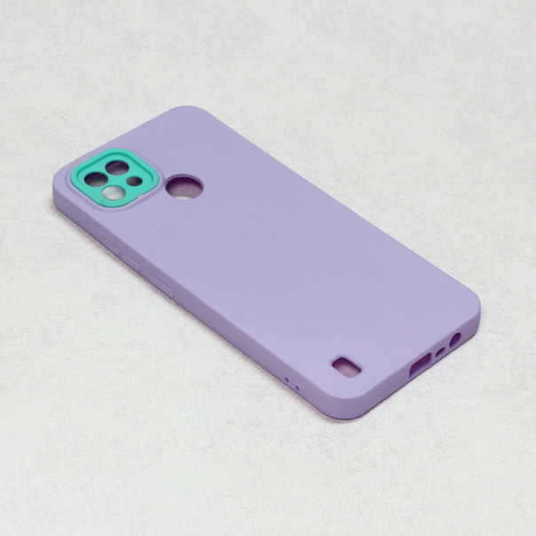 Maska za Realme C21 Camera Color HD ljubičasta