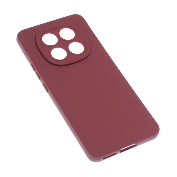 Maska za Xiaomi Redmi Note 15 5G Silikon Pro Camera bordo