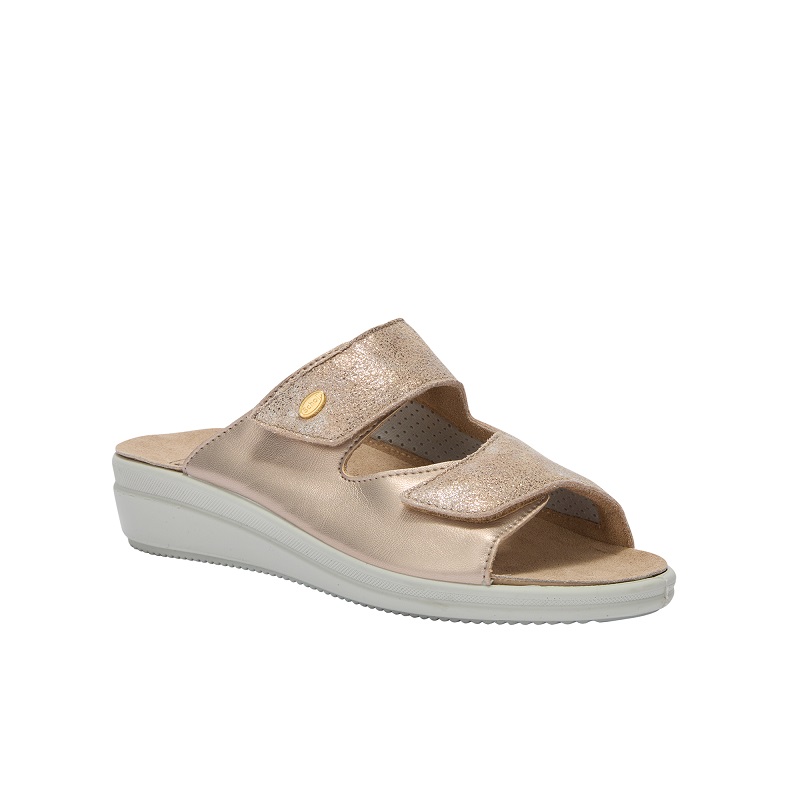 Scholl ženske papuče Antonia elastic-light gold