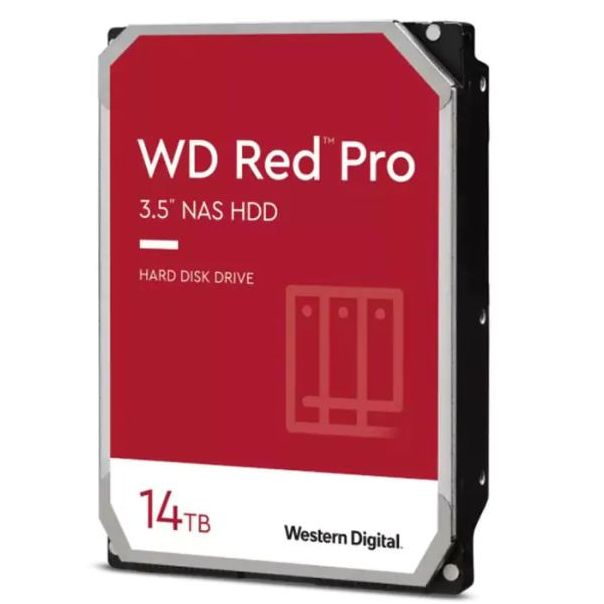 HDD WD 14TB WD142KFGX Red Pro