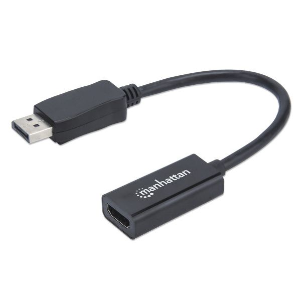 MANHATTAN Adapter 151634 DisplayPort/M - HDMI/F 1080p Crni