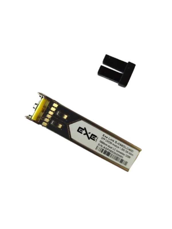 ExeLink Transceiver S-C55DLC40D SFP CWD module 1.25G SM 40km 1550nm DUAL LC konektor DDM