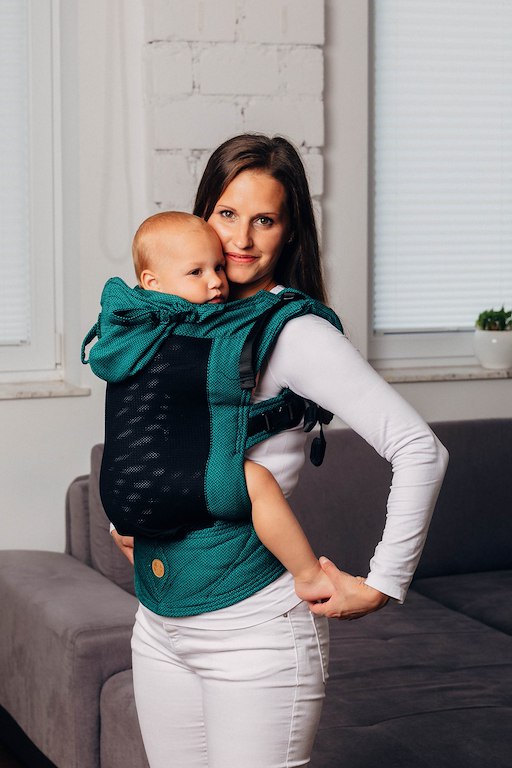 LennyGo sa mrežicom – Smaragd – veličina TODDLER