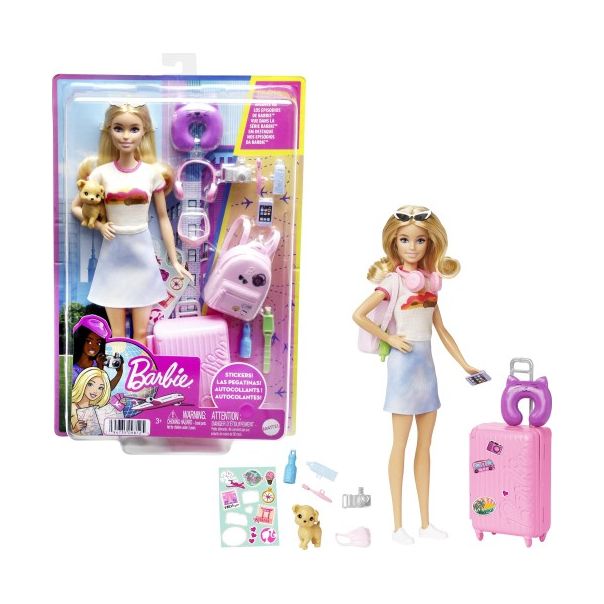 BARBIE MALIBU TRAVEL SET
