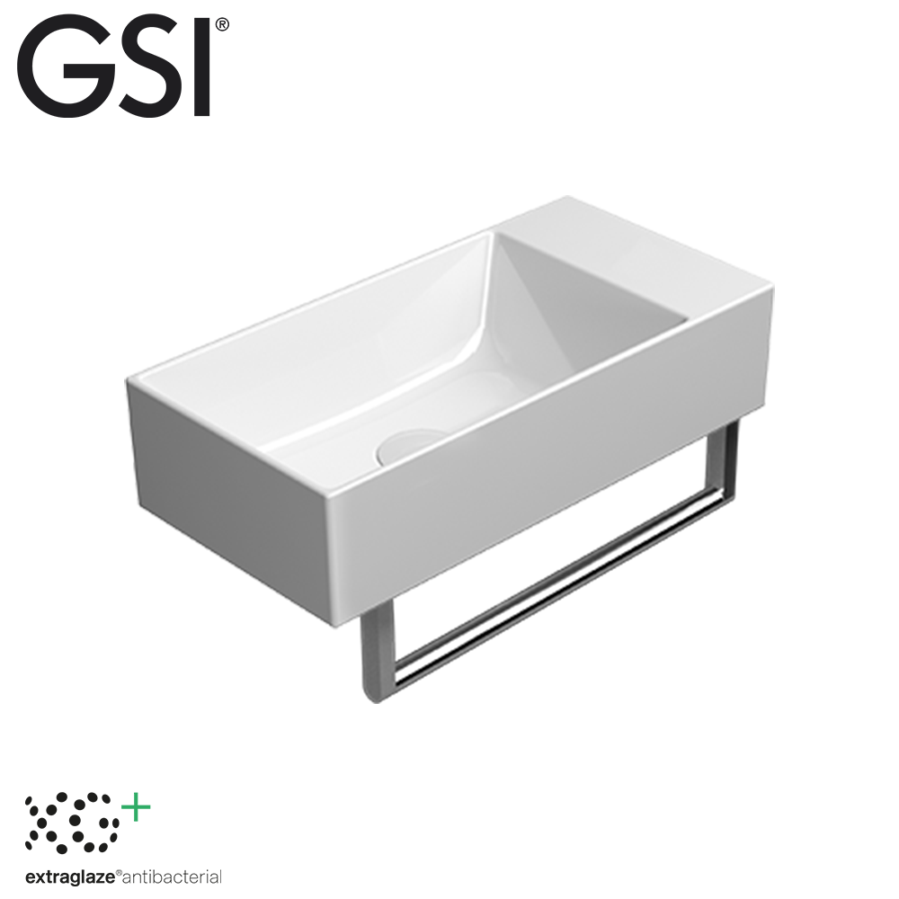 GSI KUBE X LAVABO 50x25 KONZOLNI/ NADGRADNI 9486011