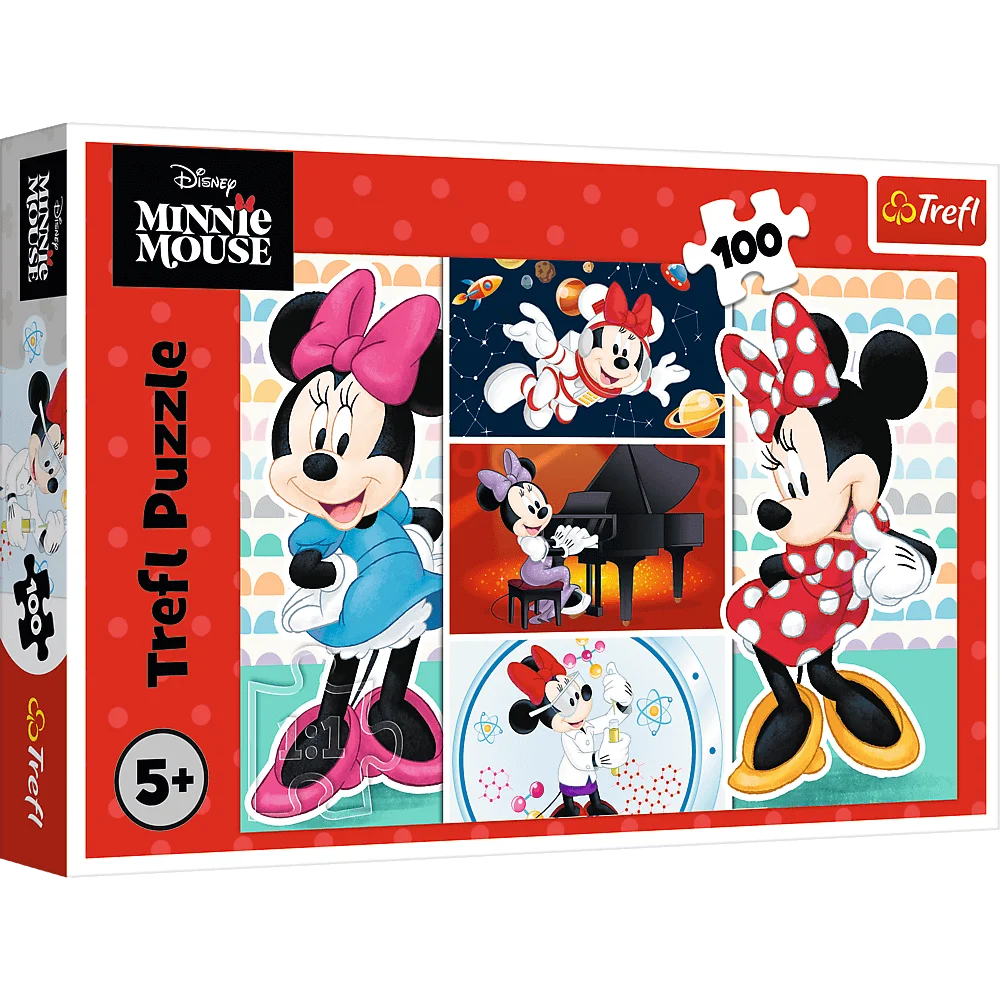 Puzzle 100 delova – Minnie Mouse