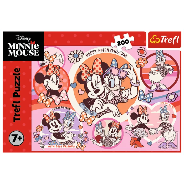 Puzzle 200 delova – Minnie Mouse