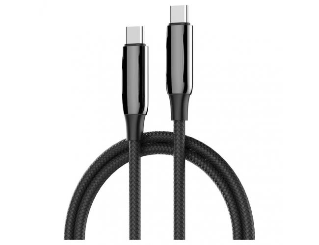 LDNIO (LC922C) kabl USB-C (muški) na USB-C (muški) 2m crni