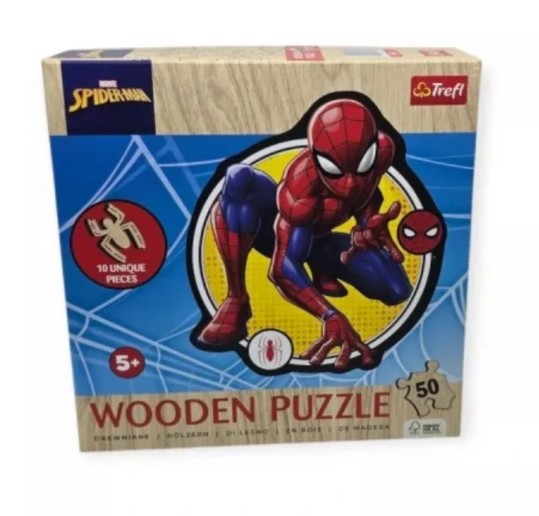 Drvene puzzle 50 delova – Spiderman
