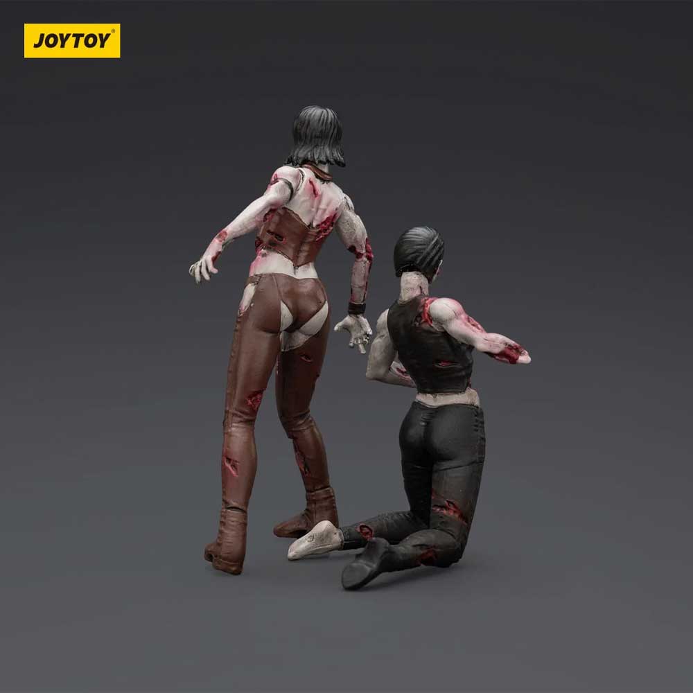 Dark Source Zombie Figure Female Wrestlers