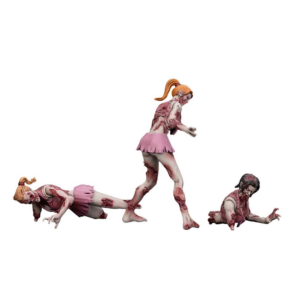 Dark Source Zombie Figure Cheer Leaders