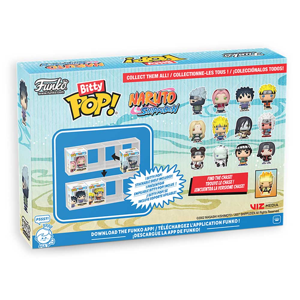 Funko Bitty POP! Naruto Shippuden - Team 2 4PK