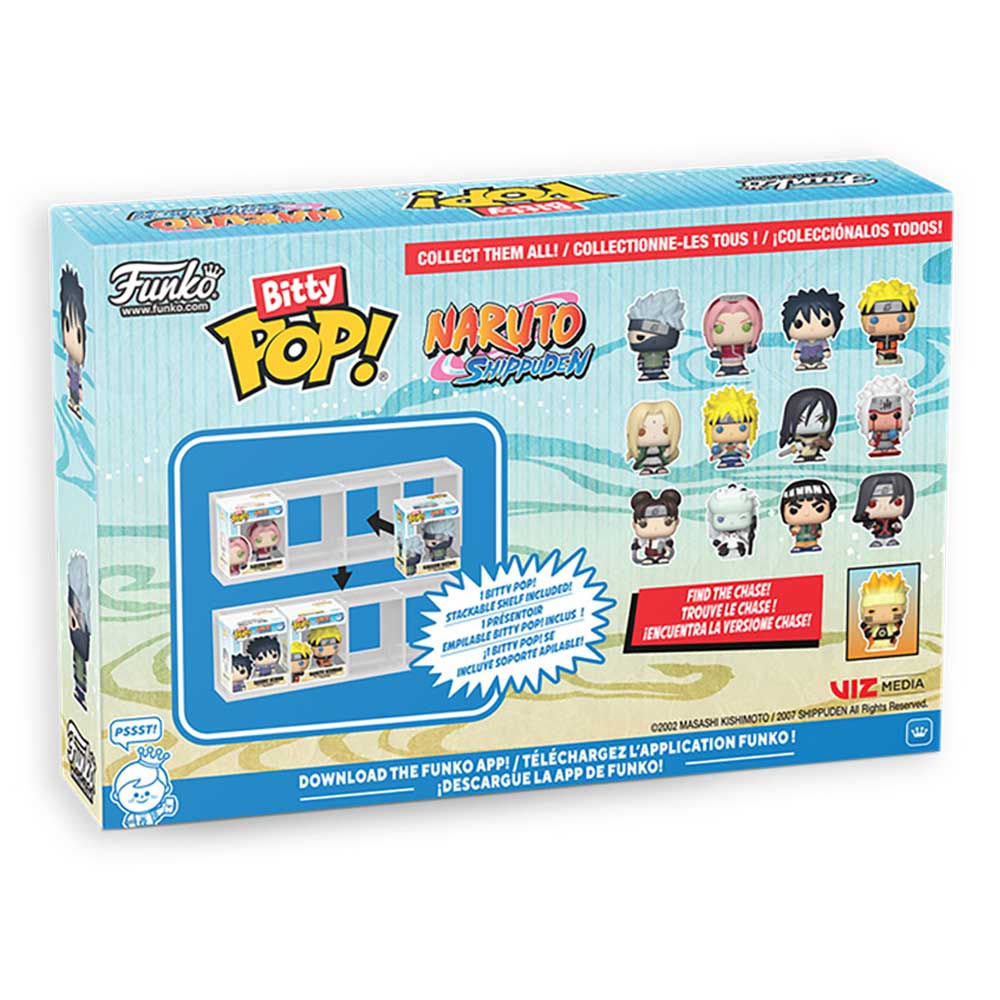 Funko Bitty POP! Naruto Shippuden - Battles 4PK