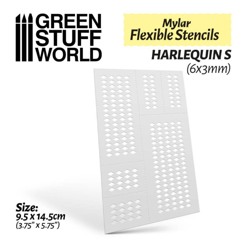 Flexible Stencils HARLEQUIN S (6x3mm)