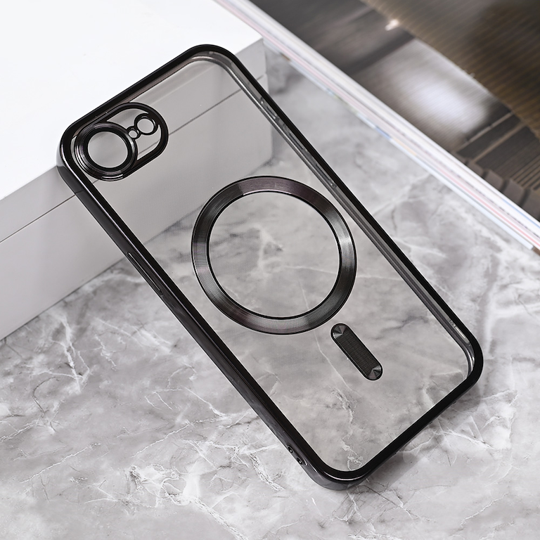 Zastitna maska (futrola) Magsafe Lux - iPhone 16e/17e crna