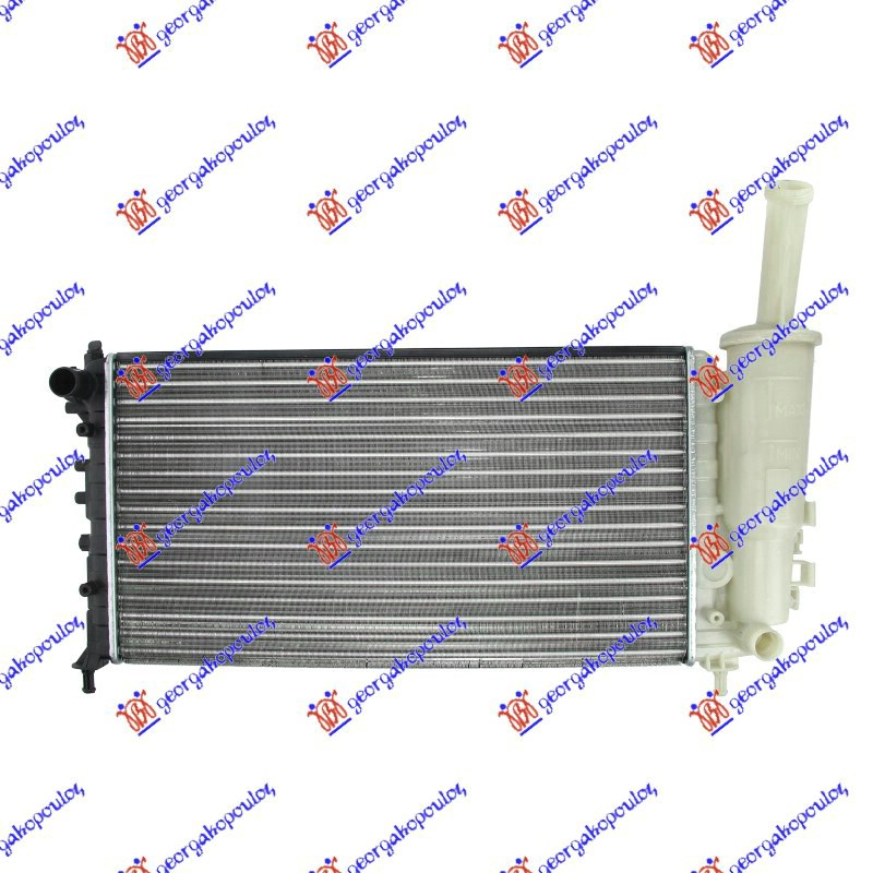 HLADNJAK MOTORA 1.2 8V/16V (MAN/AUTO) (+/-AC) (58×31.6) -01 (VALEO TIP) (VALEO) FIAT PUNTO 1999-2003 (188) (OEM: 46778148)