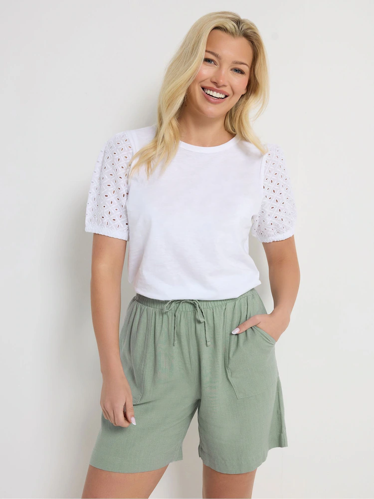 M&Co Laneno platno Kratke hlače