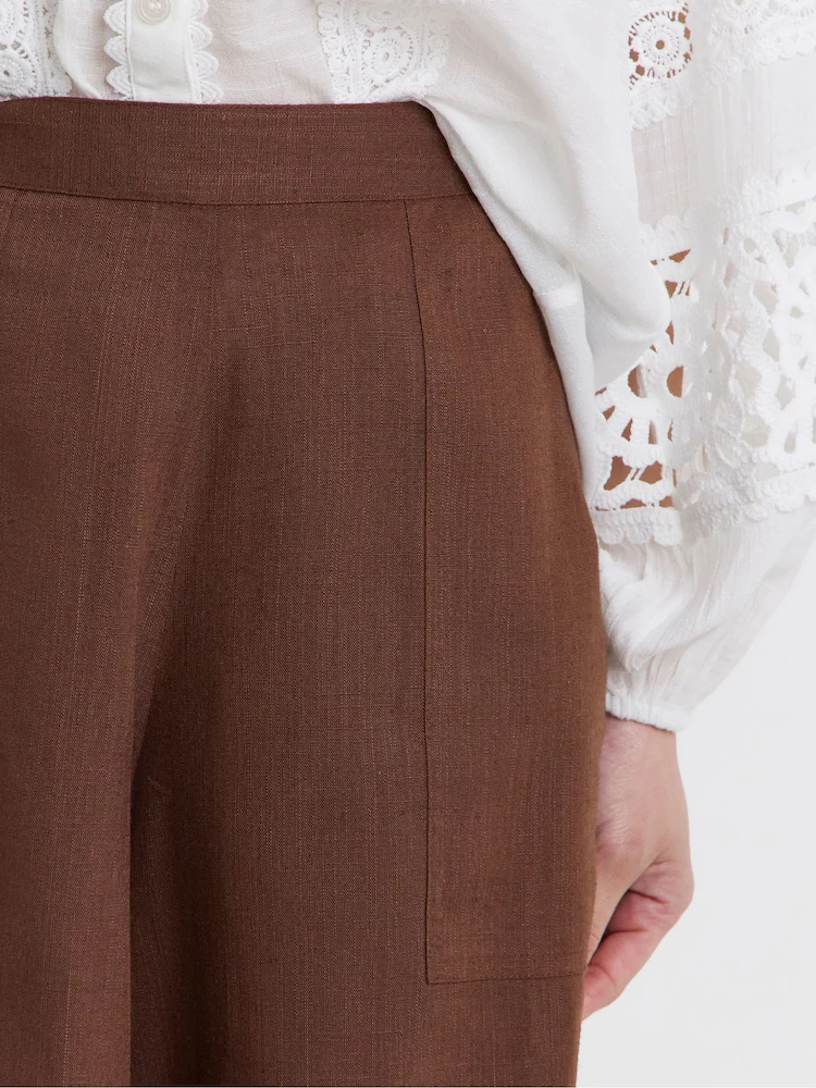 JD Williams Laneno platno Mik Bermuda kratke pantalone