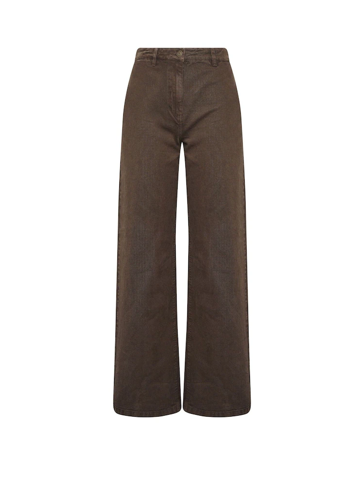 Long Tall Sally Pantalone širokih nogavica Farmerke
