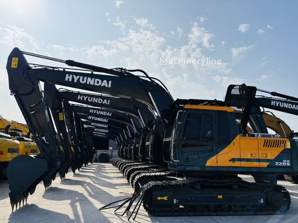 Hyundai HX220S bager guseničar