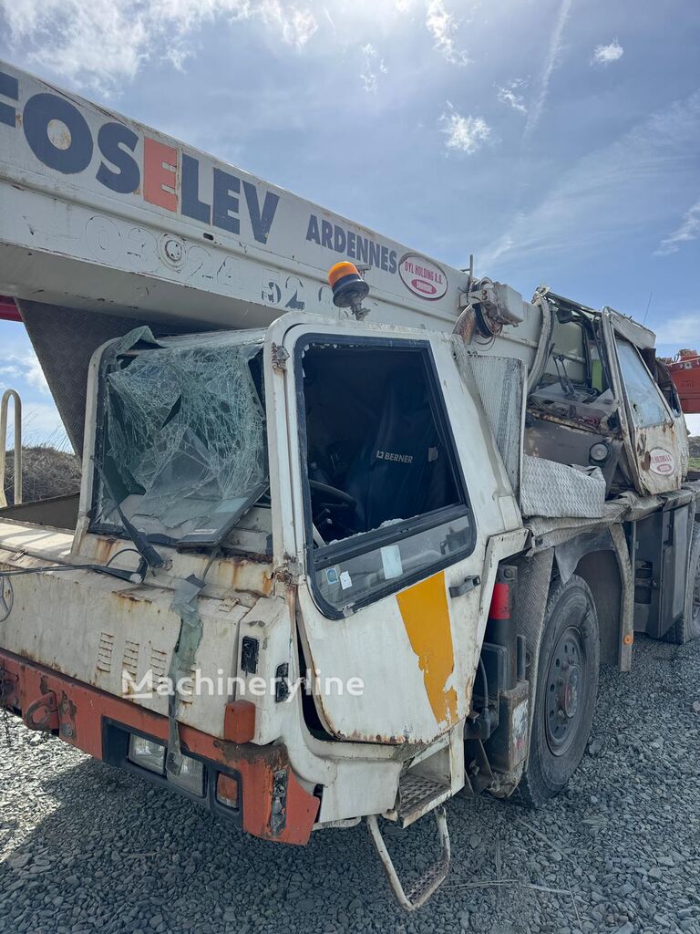 FAUN ATF 30 autodizalica nakon udesa