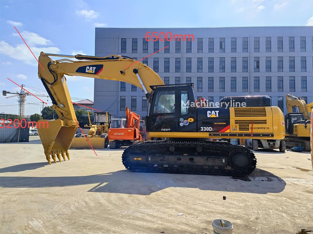 Caterpillar 330D bager guseničar