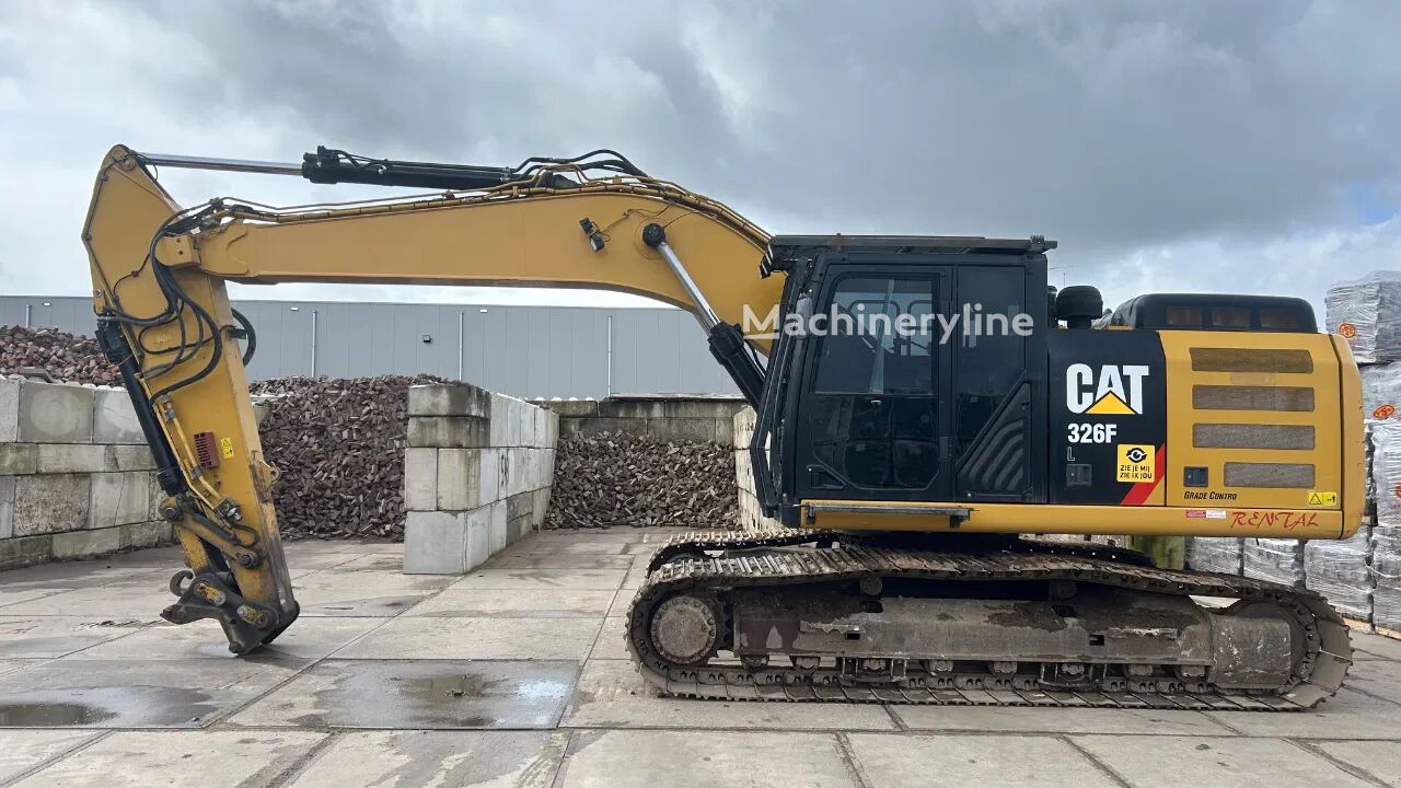 Caterpillar CAT 326 FL | NL machine | grade control | CW 40 bager guseničar