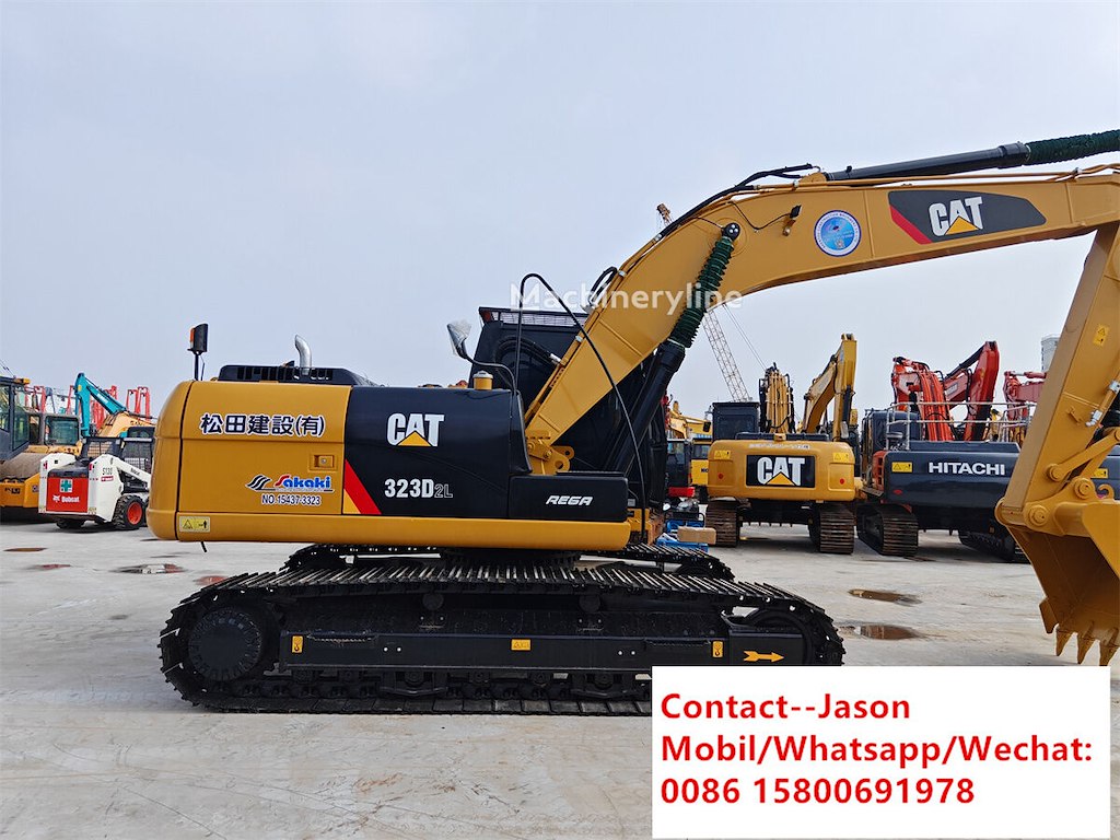 Caterpillar 323D2L bager guseničar