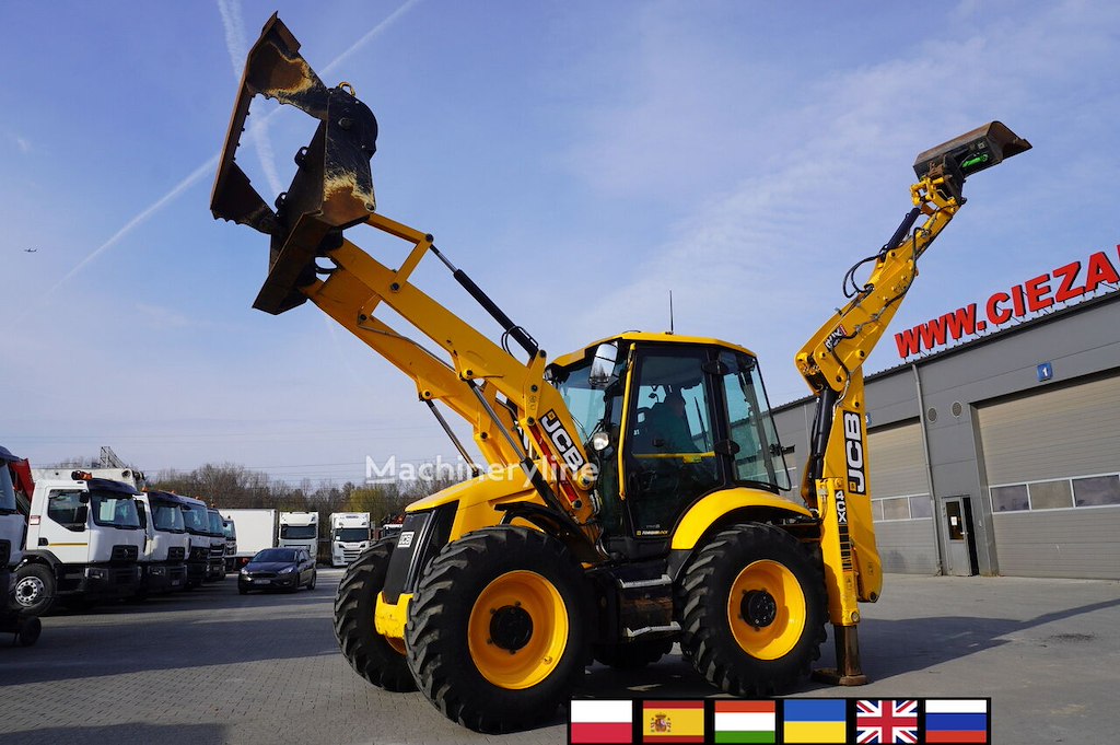 JCB 4CX PRO / 4000 MTH! / 2022 / joysticks / 4 units bager-utovarivač