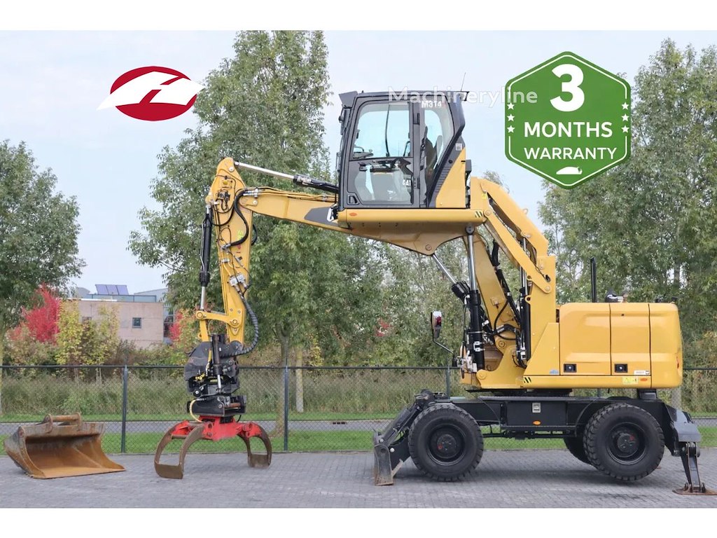 Caterpillar M314 07A | ELEVATING GRAB | ROTOTILT | BSS | GRAB | WARRANTY bager za pretovar