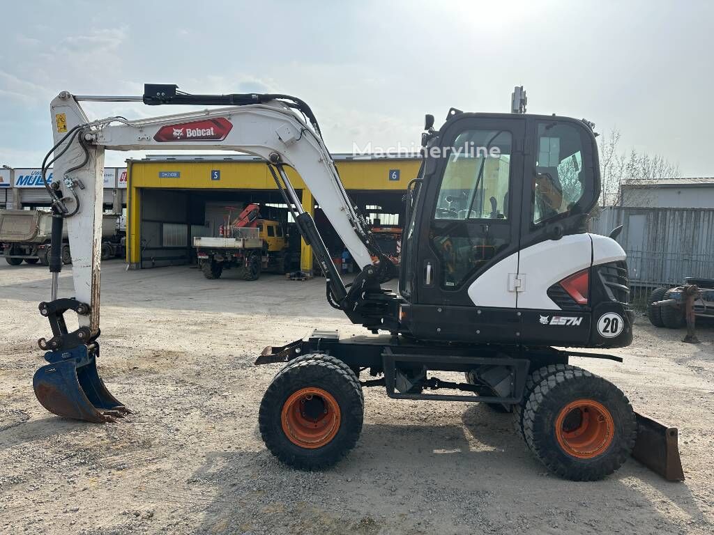 Bobcat E 57 W Mobilbagger / AC / 46.500 EUR bager točkaš
