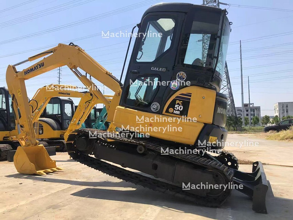 Komatsu PC50MR mini bager