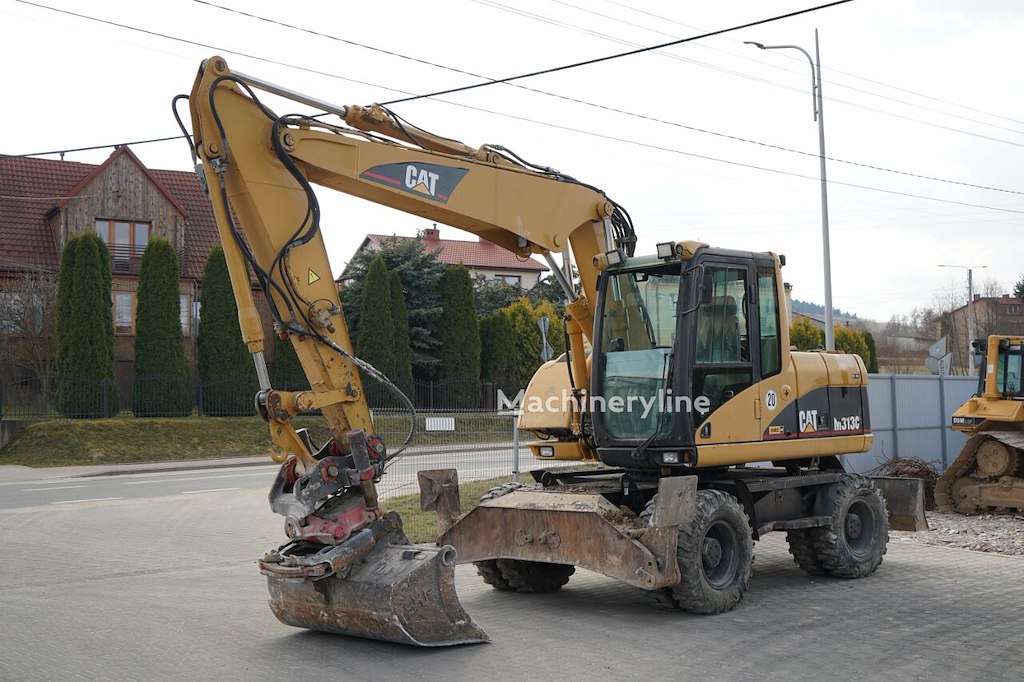 Caterpillar M313C / KOPARKA KOŁOWA / TILT OBROTNICA  / bager točkaš
