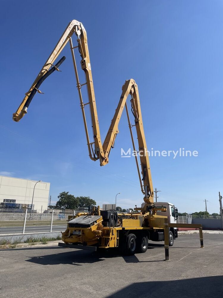 Putzmeister 36 na šasiji Mercedes-Benz Actros 2631 6x4 Putzmeister 36.16H, 2001year, pumpa za beton