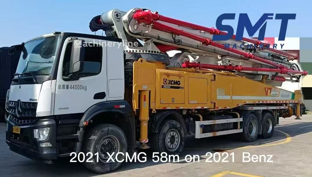 Nova XCMG 2021 xcmg concrete pump 58m 2021 benz euro 5 pumpa za beton