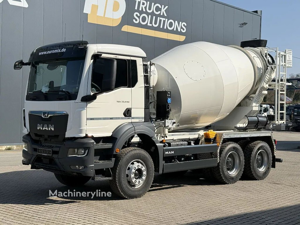 Novi MAN TGS 33.480 MAN TGS 33.480 / 6X4 Euro6e Euromix MTP EM 7 L kamion s mešalicom za beton
