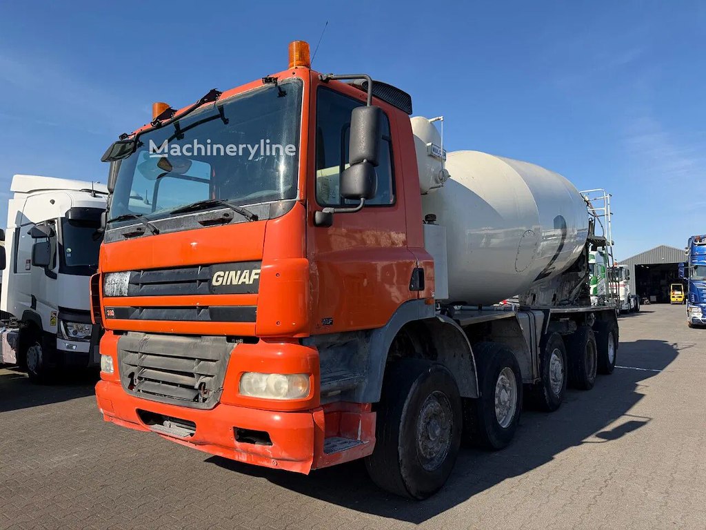 GINAF X 5250 TS 10X4 Euro 3 Manual Gearbox 15 M3 Mulder mixer kamion s mešalicom za beton