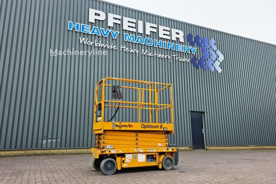 Haulotte Optimum 8 Electric, 7.77m Working Height, 230kg Ca makazasta platforma
