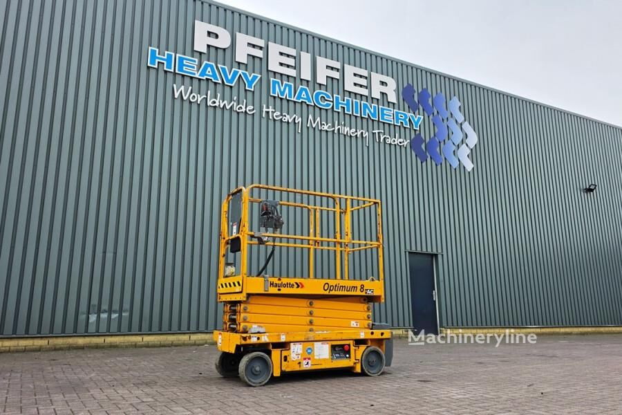 Haulotte Optimum 8 Electric, 7.77m Working Height, 230kg Ca makazasta platforma