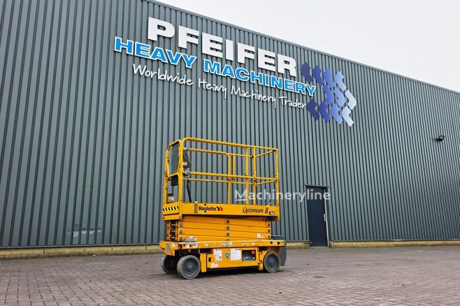 Haulotte Optimum 8 Electric, 7.77m Working Height, 230kg Ca makazasta platforma