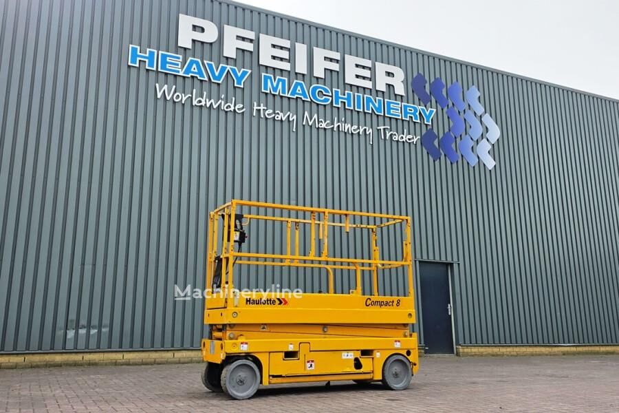 Haulotte Compact 8 Electric, 8.2m Working Height, 350kg Cap makazasta platforma
