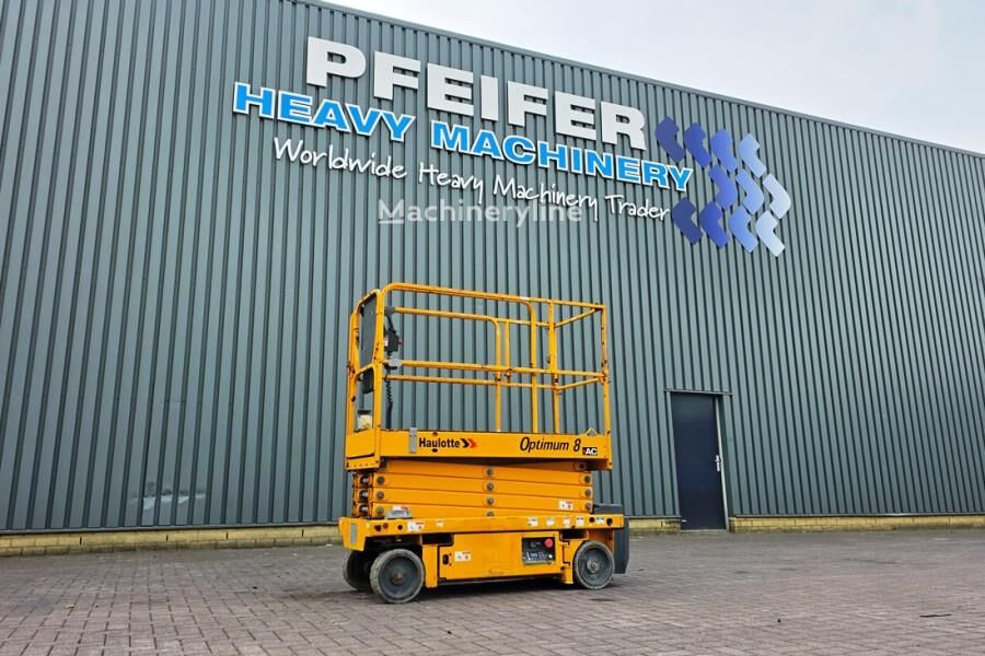 Haulotte Optimum 8 Electric, 7.77m Working Height, 230kg Ca makazasta platforma