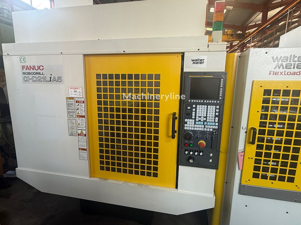 Fanuc ROBODRILL ALPHA D21L i A5 obradni centar
