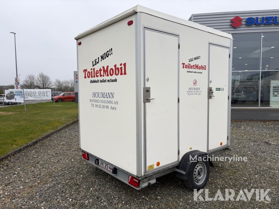Prodaje se Scanvogn Toilet x 2 Scanvogn med tank sanitarni kontejner na aukciji