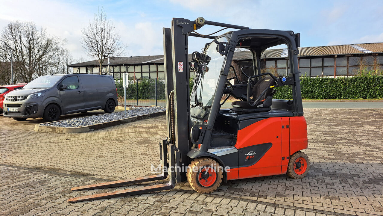Linde E18PH-02 električni viljuškar