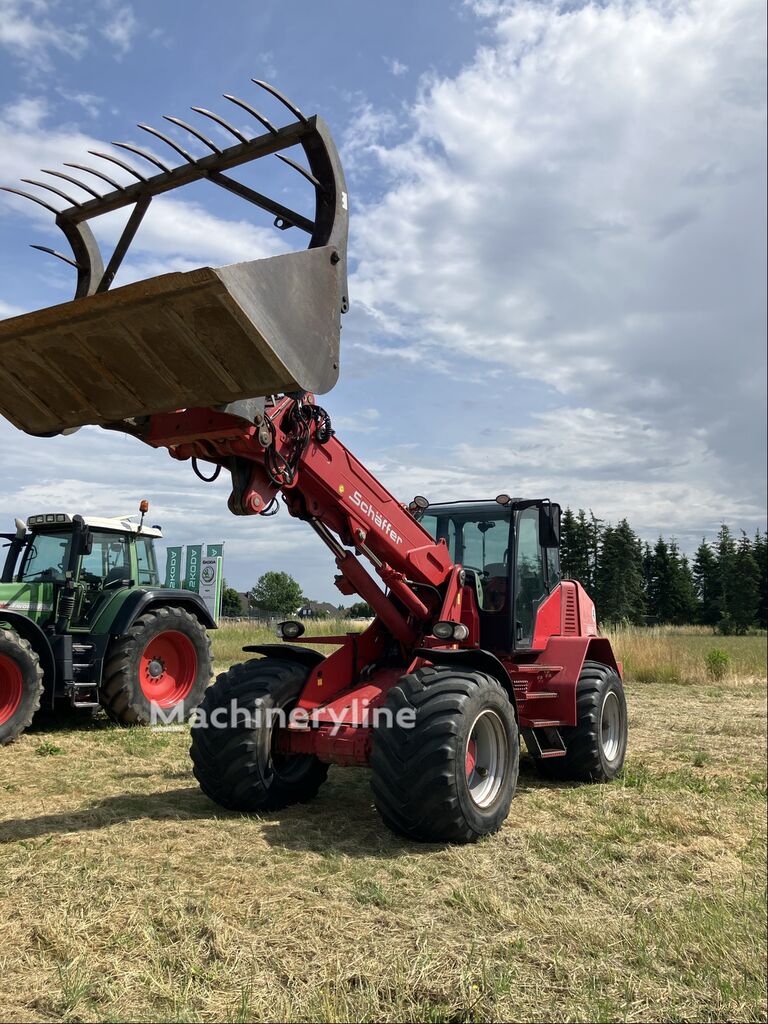 Schäffer 9660 T mit SCV-Kabine teleskopski utovarivač