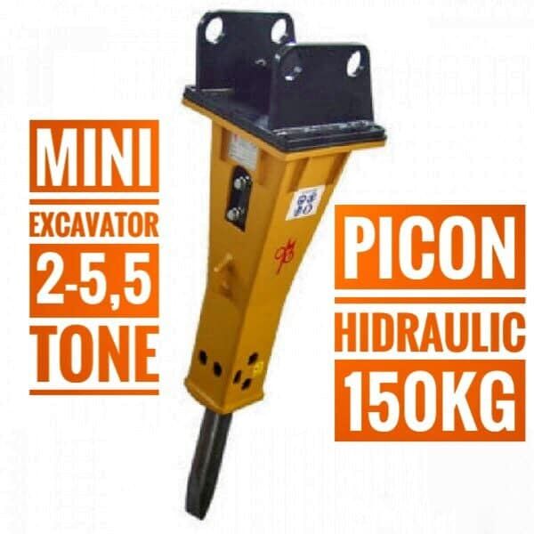 Picon Hidraulic pentru 2-5,5 Tone, 150KG hidraulični čekić