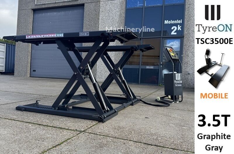 Nova TyreON TSC3500E mobile midrise car scissor lift with electrical release makazasta auto dizalica