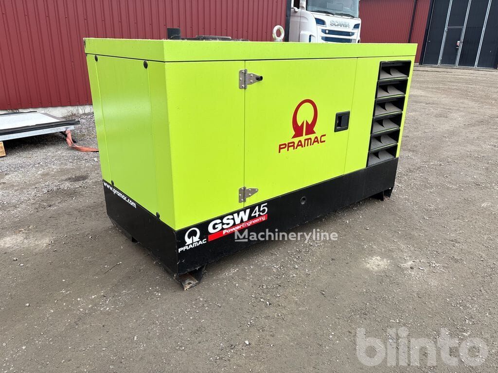 Prodaje se Pramac GSW45 diesel generator na aukciji