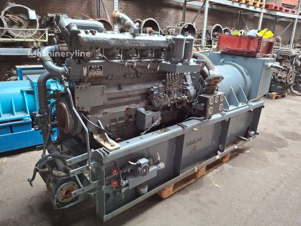 MAN D2866TE diesel generator